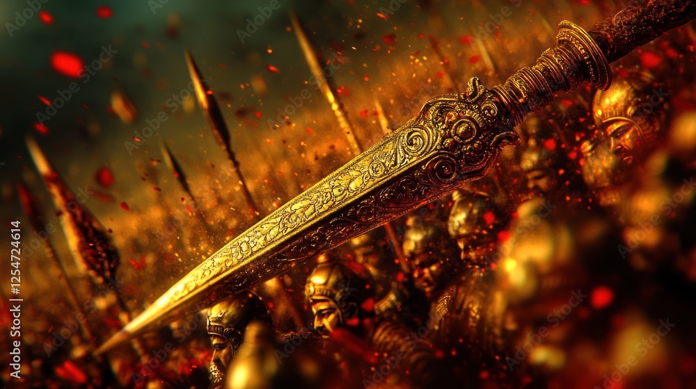 Mahabharat's Kurukshetra War: AI Depiction of Pandavas and Kauravas ...