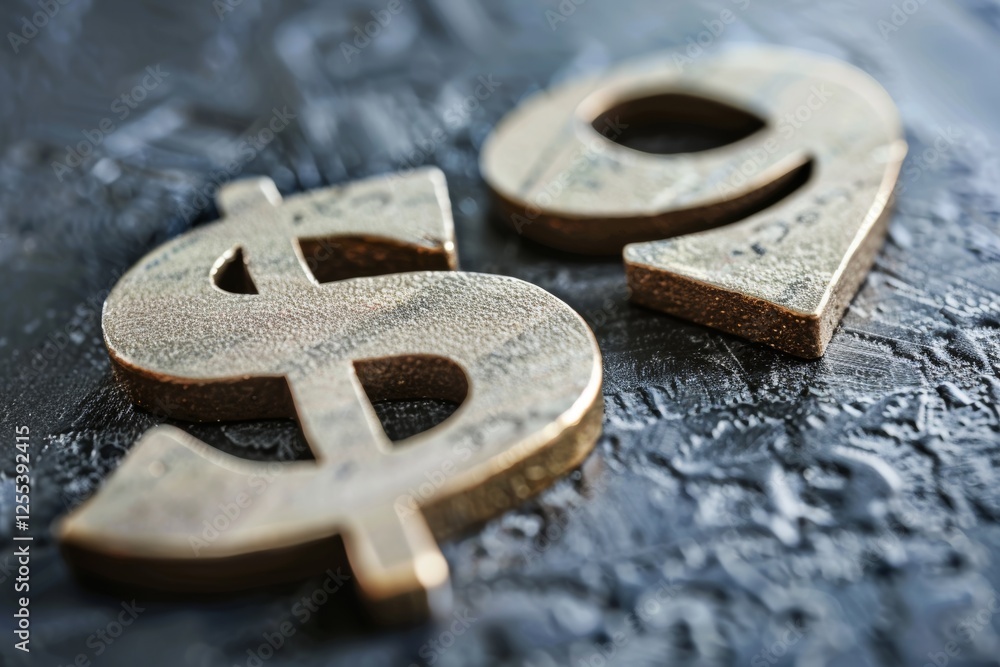 Symbolic Representation of Profit and Loss Accounts Showcasing Dollar ...