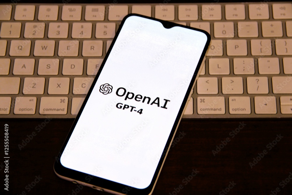 Fotografie Generative Pre-trained Transformer 4, GPT-4, é um modelo de ...