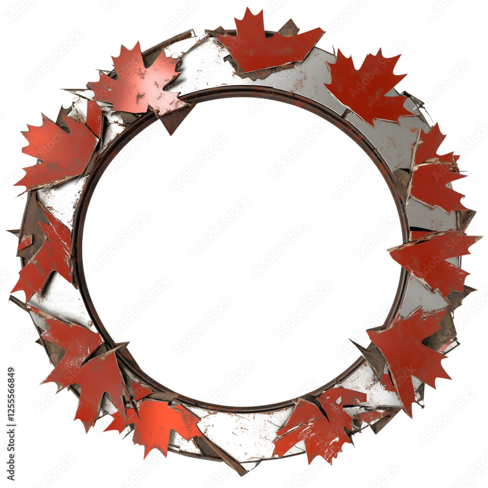 Ilustración de Stock Post Apocalyptic Token Border Frame Bundle DnD ...