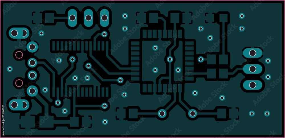 Tracing conductors of printed circuit board of electronic device ...