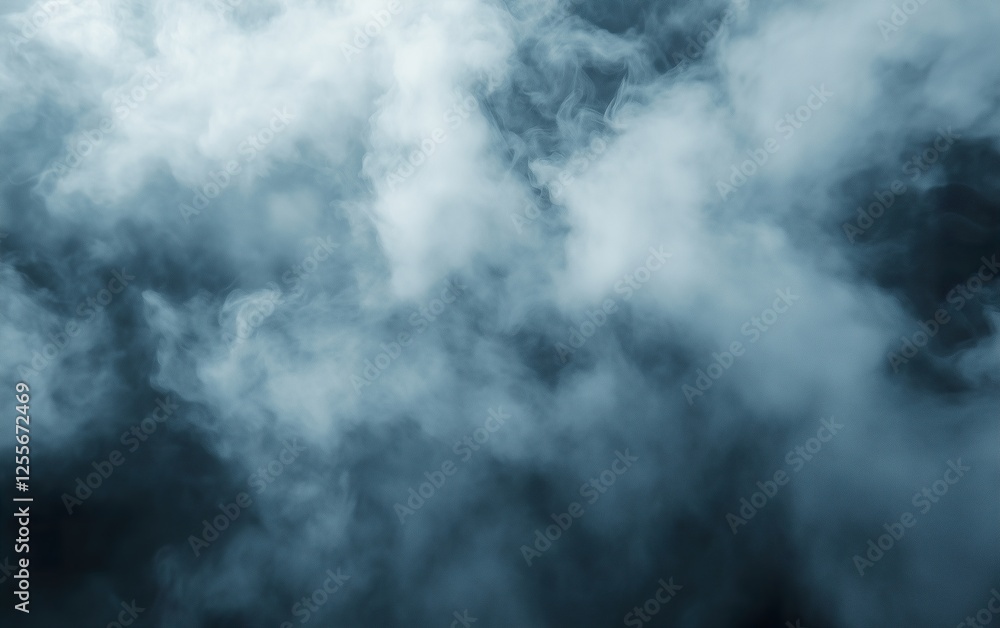 Atmospheric Dry Ice Cloud Fog Overlay Stock Photo | Adobe Stock