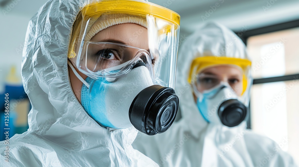 Employees are conducting cleanroom air quality tests to prevent ...