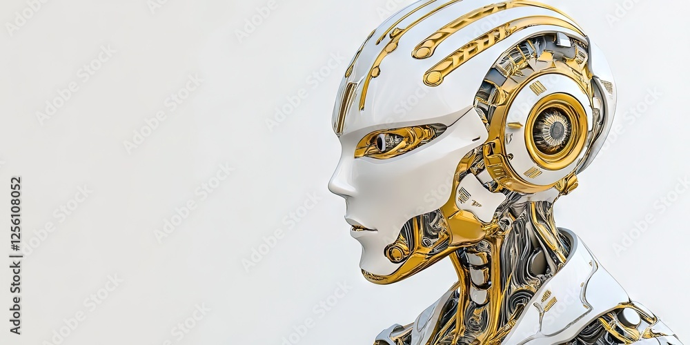 artistic style robot for artificial intelligence and generative AI ...