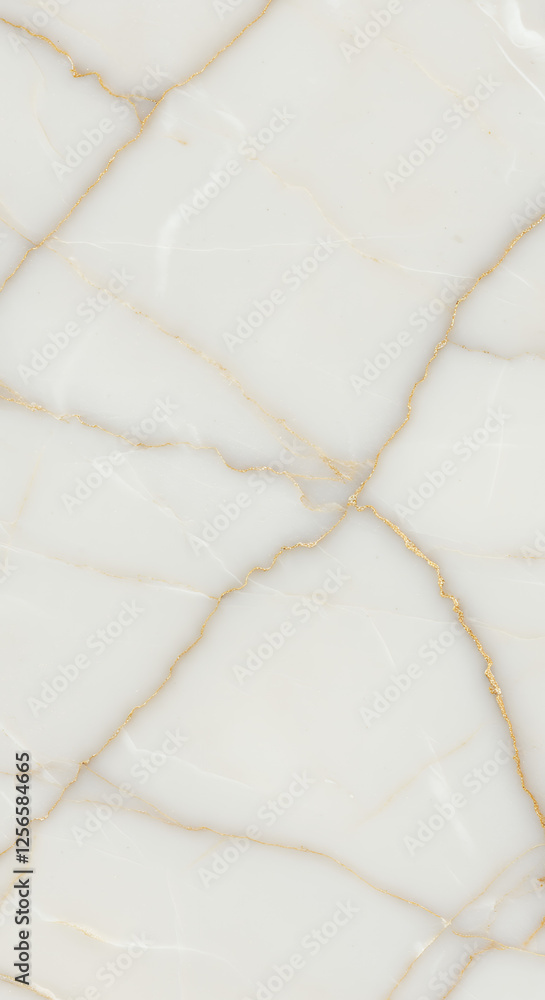 Calacatta Gold Marble Texture: Elegant White & Gold Veins, High ...