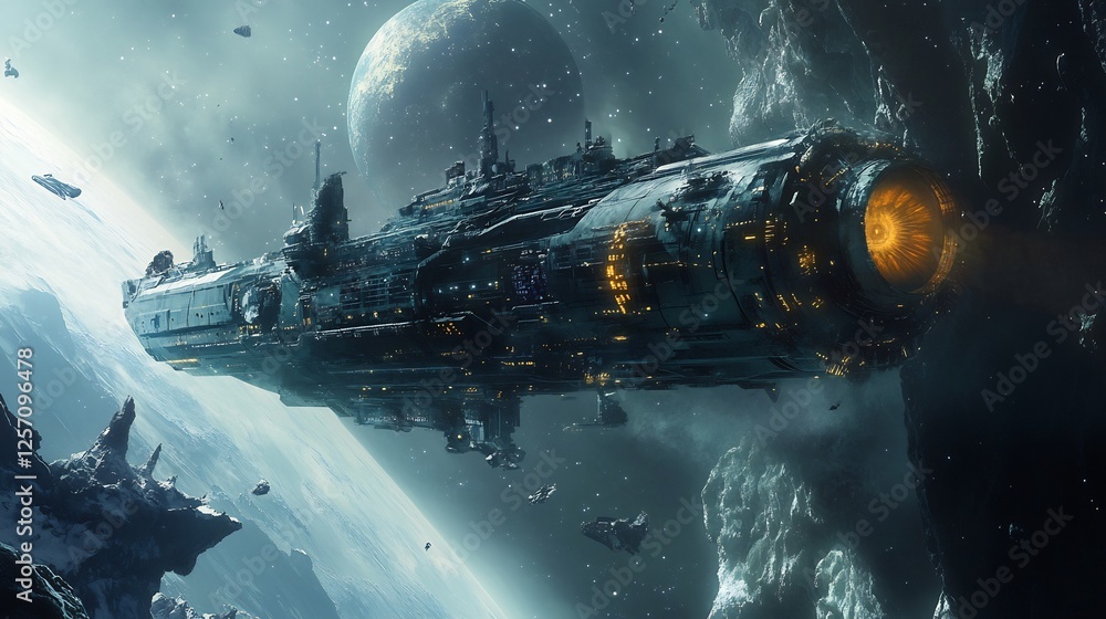 Chinese explorer using futuristic technology bend space travel across ...