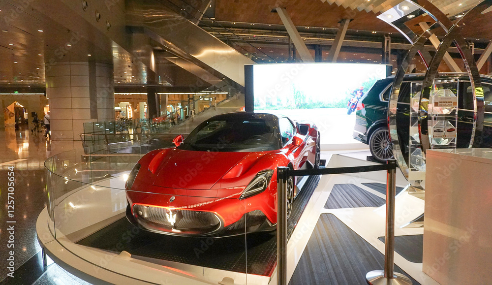 Doha, Qatar - January 20, 2025:: New car Maserati MC20 arriving in ...