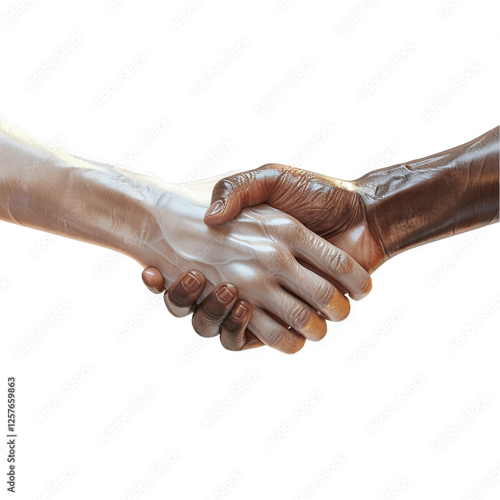 Unity in Diversity: A Powerful Handshake Symbolizing Collaboration ...