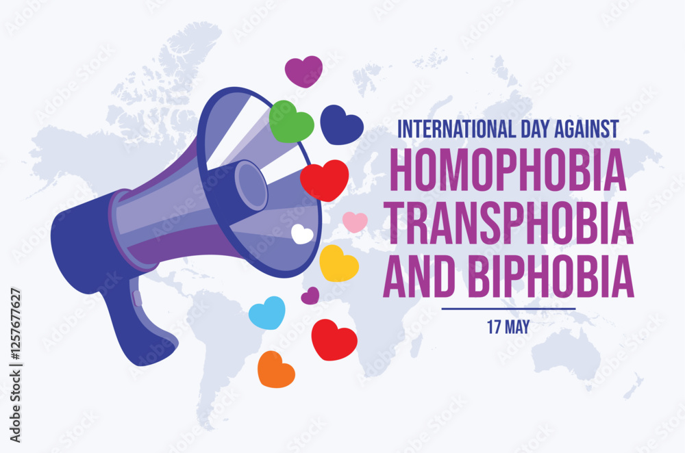International Day Against Homophobia, Transphobia and Biphobia poster ...