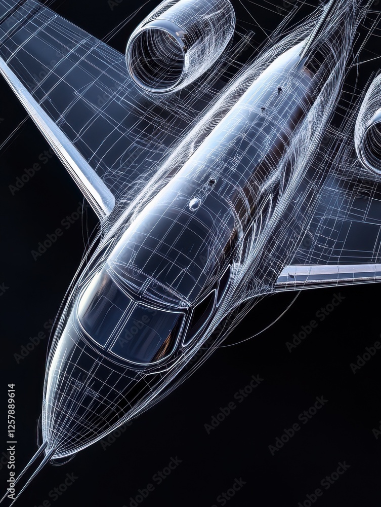 Aerodynamics Validation For Aircraft Design Showcasing Precise Airflow