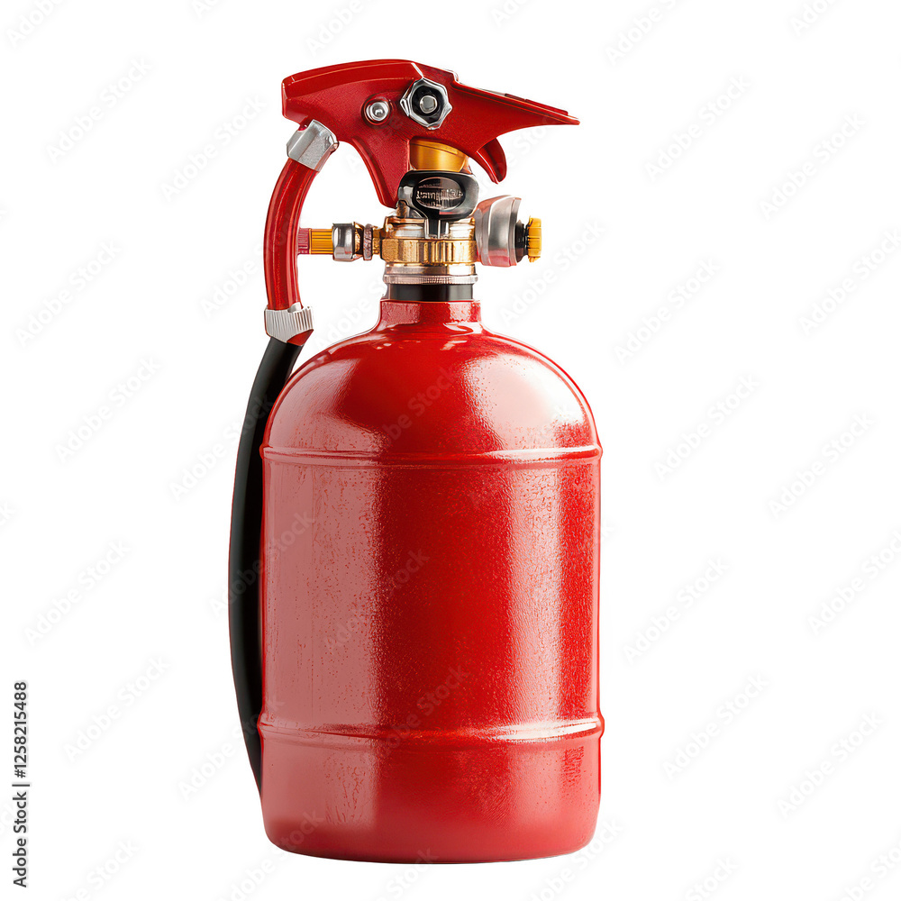 Fire Extinguishers isolated on transparent background, PNG Stock Photo ...