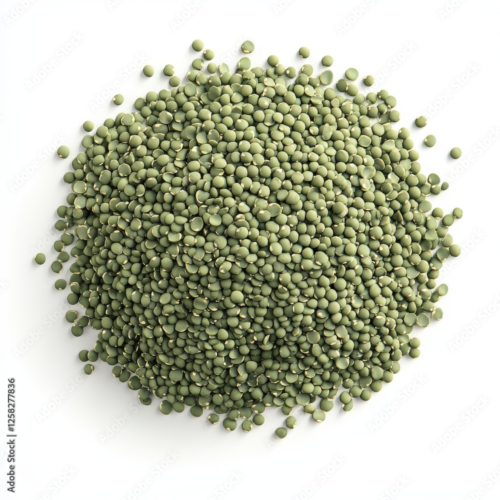 Lush Green Sphere: A 3D Model of a Circular Arrangement of Smooth ...