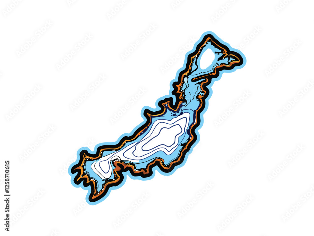 Create a highly detailed vector map of the Caribbean islands ...