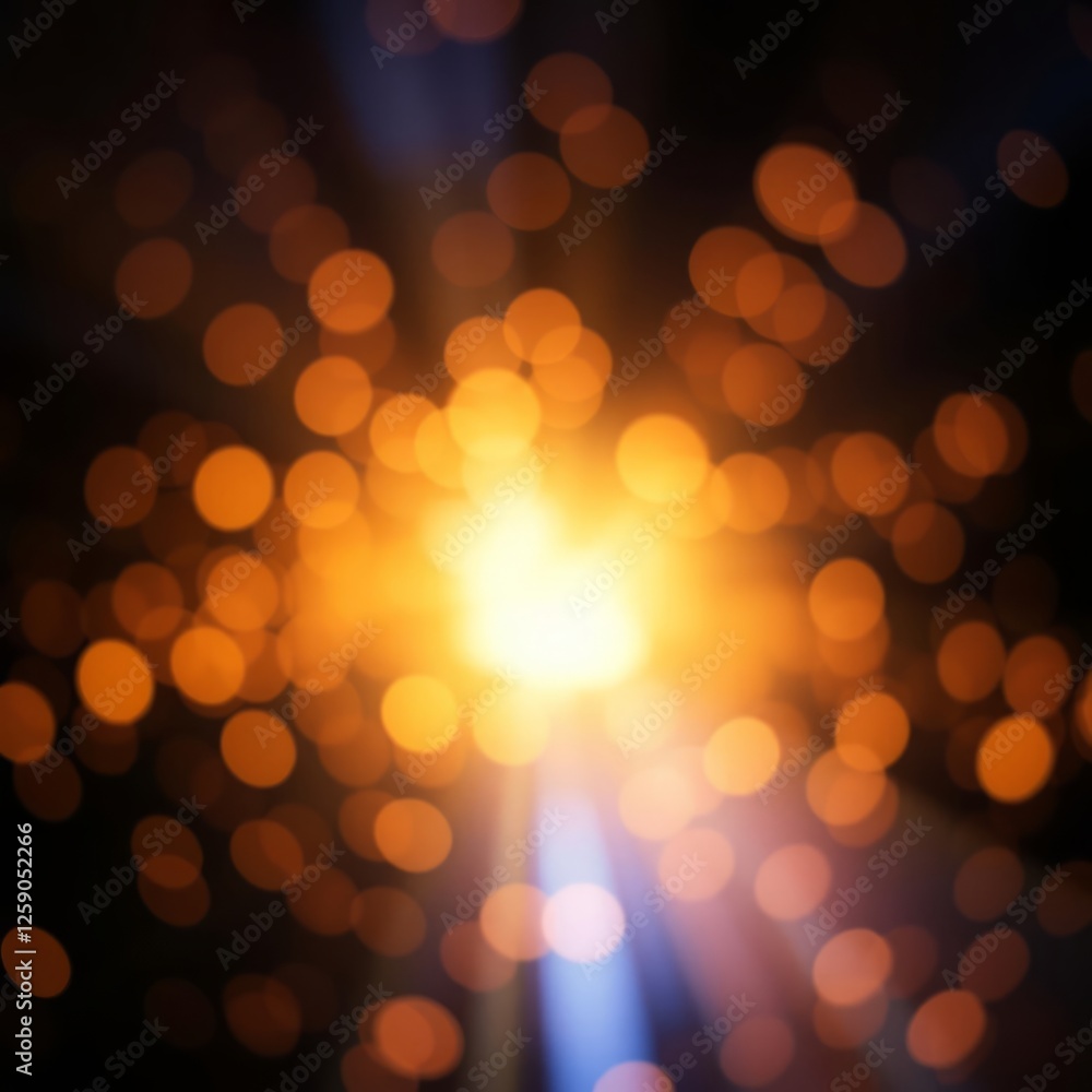 Blur glow overlay bokeh rays sunlight beam glare gleam leak defocused ...