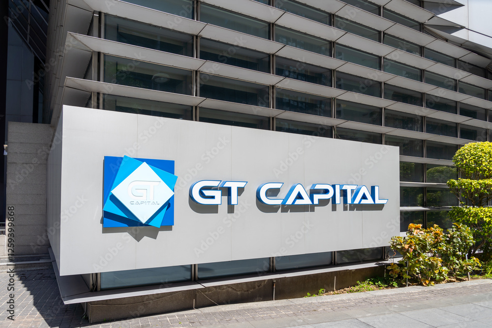 Manila, Philippines - February 1, 2025: GT Capital headquarters in ...