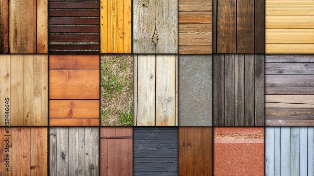 Collection of Diverse Wood Textures: A Visual Guide to Wood Grains and ...