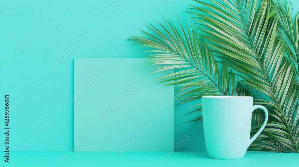 mockup visual A high resolution print mockup of a branding project ...