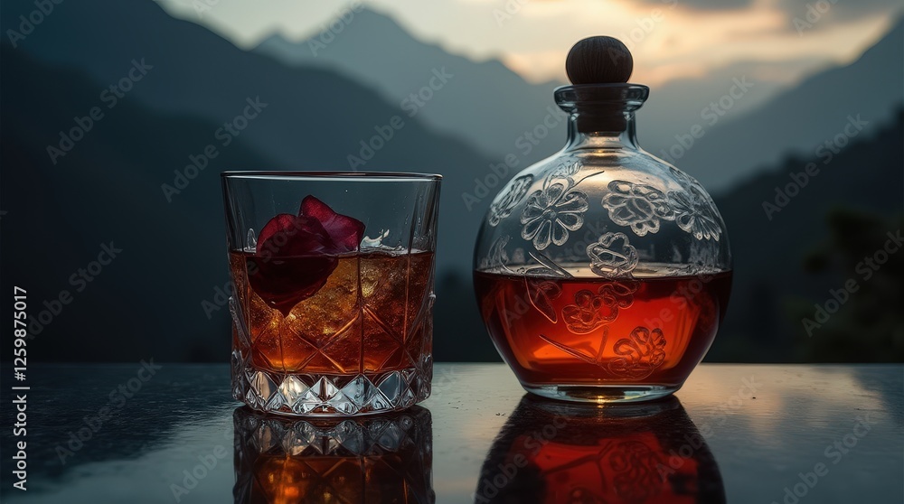 Enjoying traditional raki in the stunning Rugova Mountains of Kosovo ...