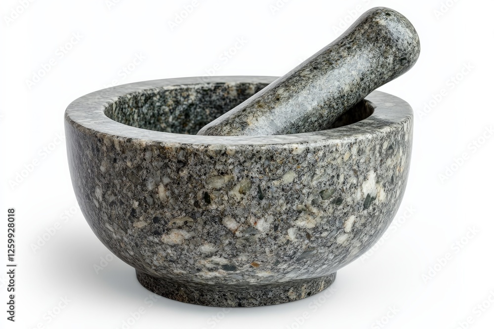 Elegant granite mortar and pestle set ideal for crushing herbs and ...