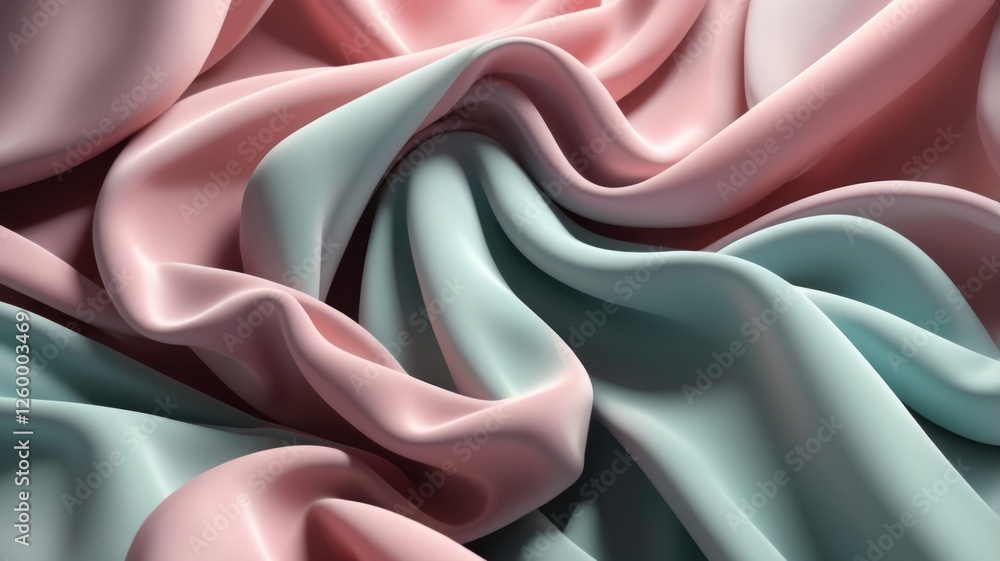 Design an abstract background with fabric textures, like silk or velvet ...