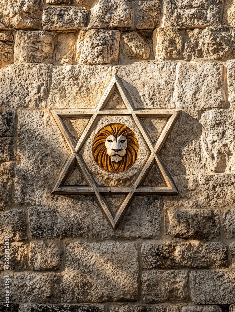 Star of David with masonic symbol in center, showing Jewish and ...