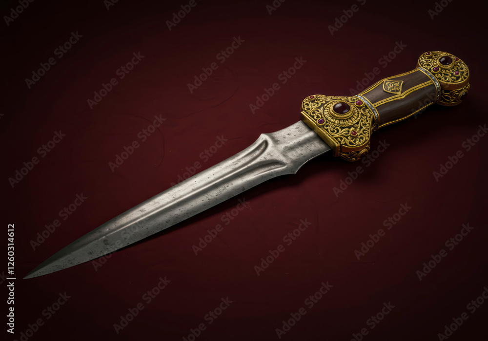 Antique Indian Ritual Dagger from the 17th 18th 19th Showcasing ...