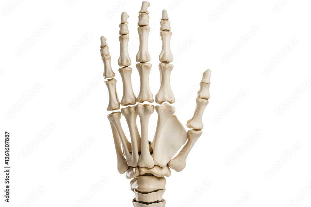 Anatomically Detailed Skeleton Hand Model with Realistic Structure ...