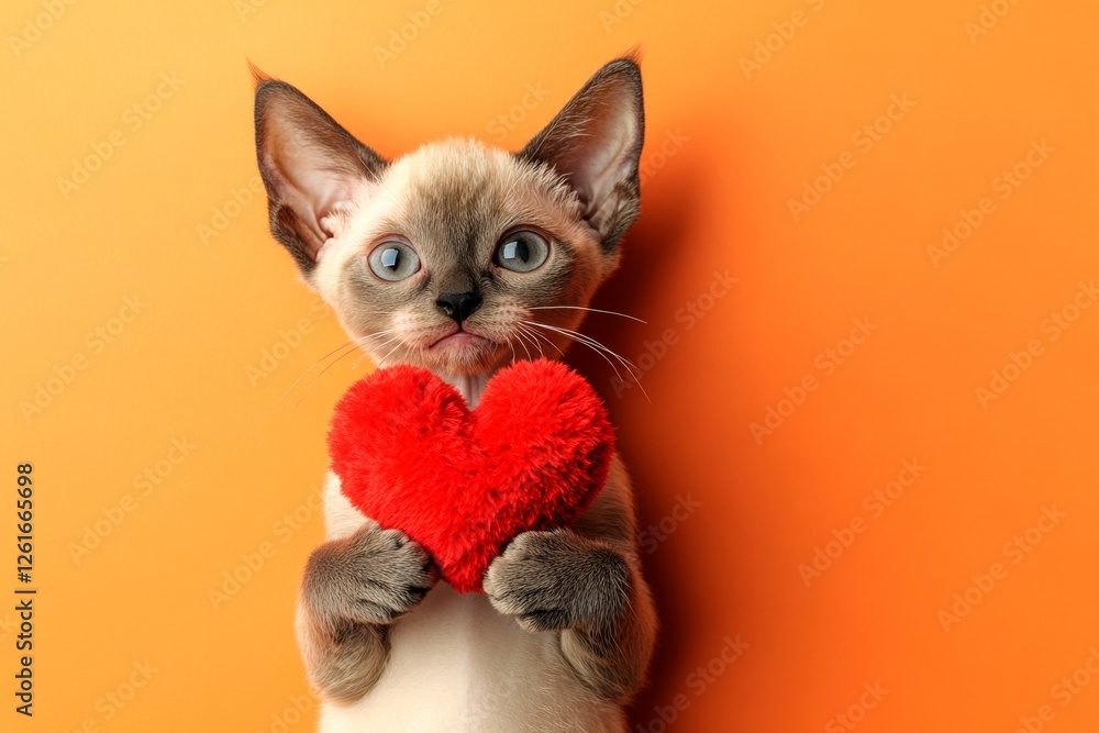 Devon rex - my cherished cat. Promotion concept art. Cute devon rex ...