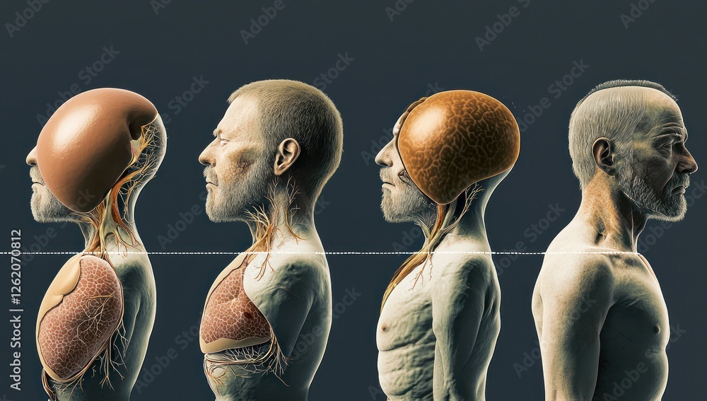 Educational diagram showing liver damage progression from fatty liver ...