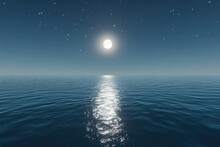Moonlight Reflection Free Stock Photo - Public Domain Pictures