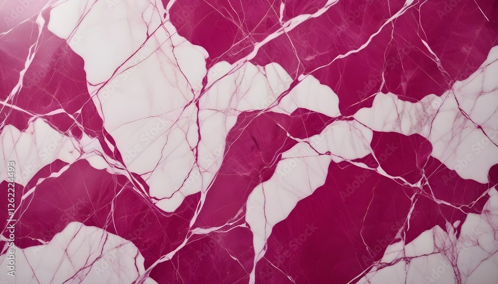 Magenta marble with soft white veins, delivering a timeless and upscale ...