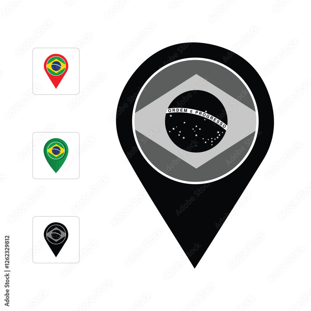 Brasília Location icon Free Download, Brazil location Icon Clip art ...