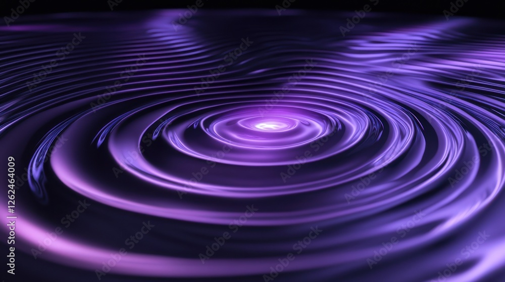 Visualization of gravitational waves depicts radiant purple and silver ...