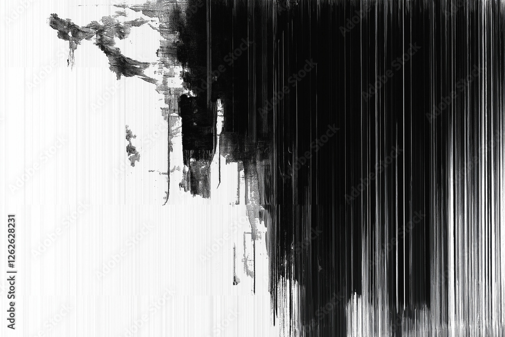 Abstract futuristic cyberpunk displacement map for 3d rendering. Random ...