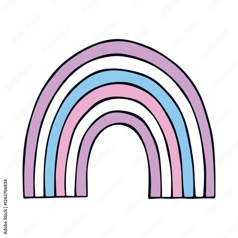 Colorful Rainbow Shape Intersex Pride Flag Happy Pride Day Lgbtq 5692