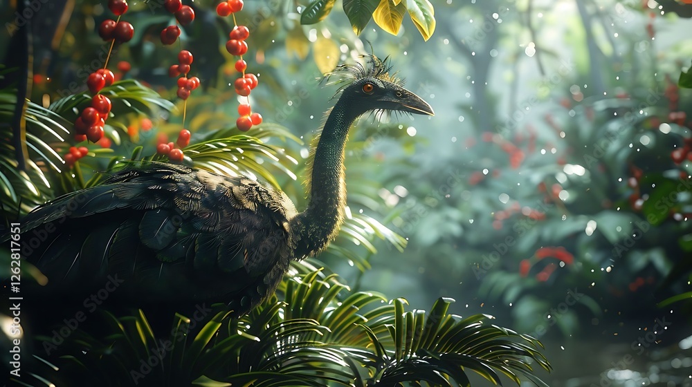 Moas were large, flightless birds native to New Zealand, now extinct ...