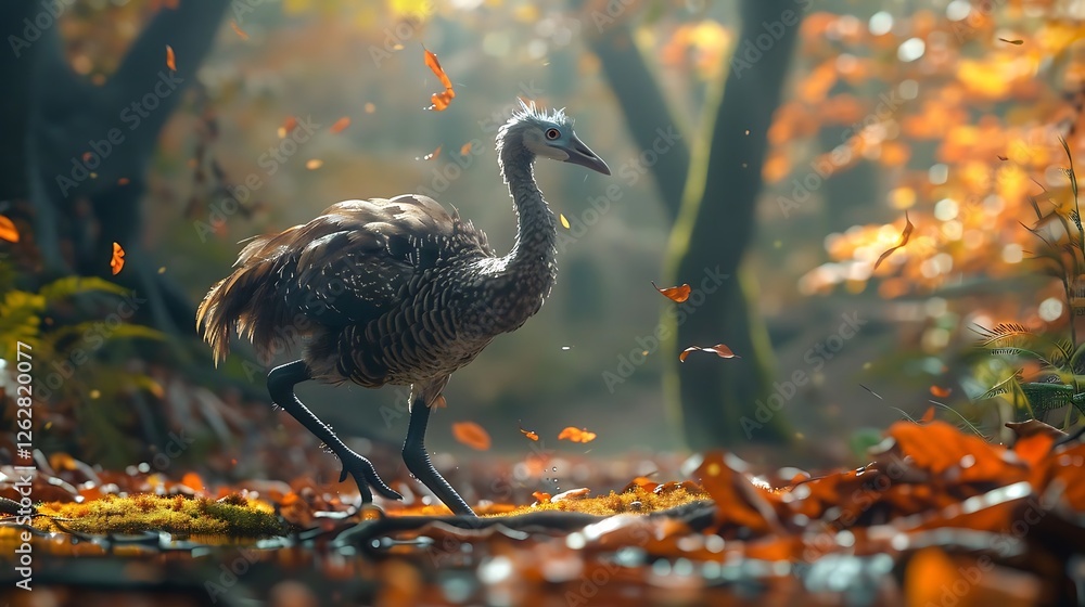 Moas were large, flightless birds native to New Zealand, now extinct ...