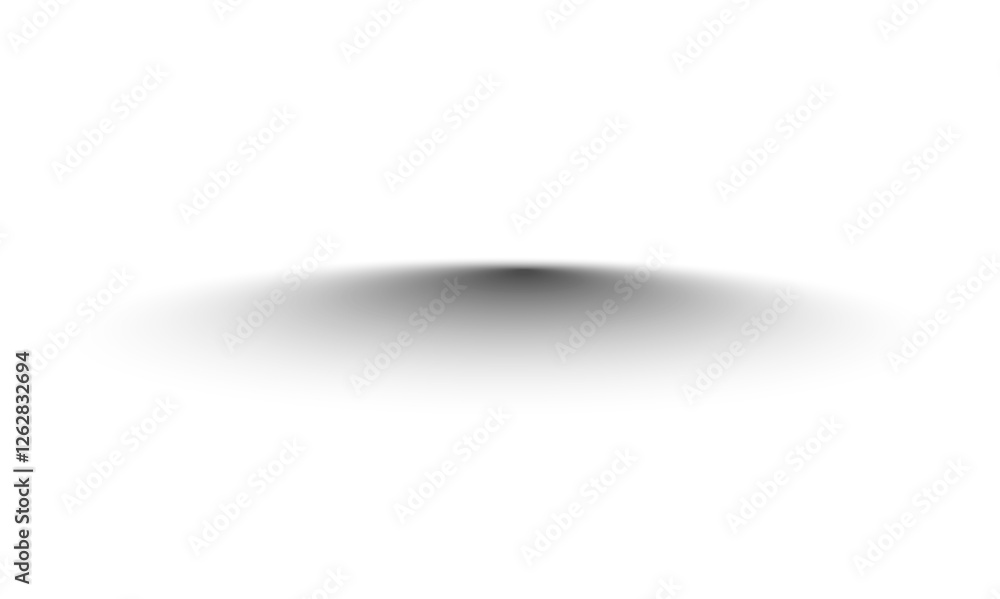 Realistic shadow drop, transparent shadow effect. Design elements ...