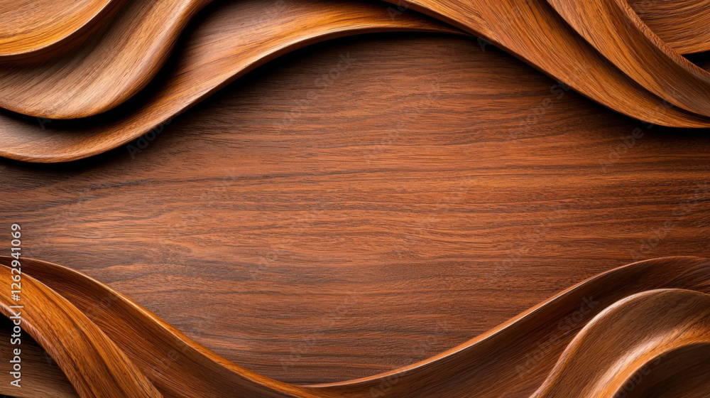Subtle seamless wood texture with soft flowing gradients and curves ...