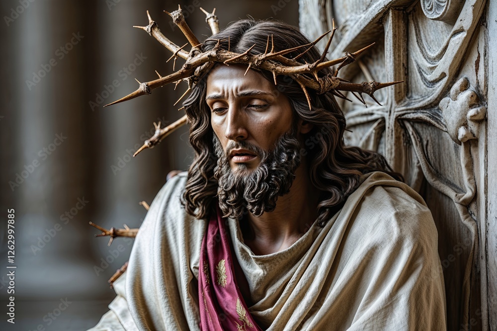 Jesus Christ Suffering and Sacrifice Through the Symbol of Thorns for ...