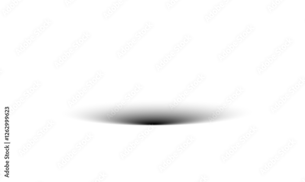 Realistic shadow drop, transparent shadow effect. Design elements ...