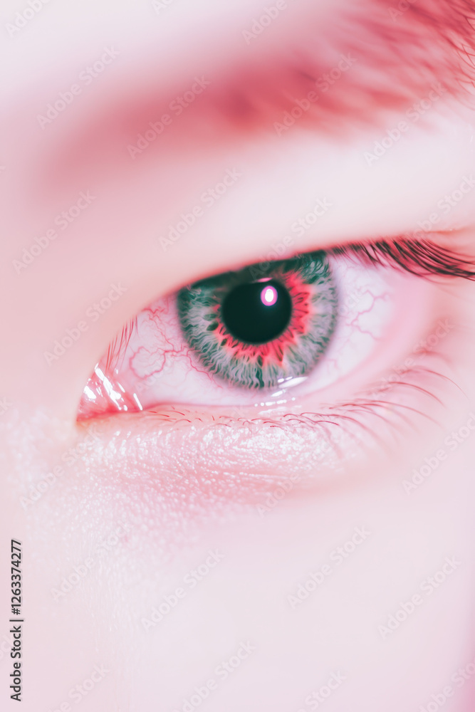 Exploring the Intricacies of the Human Eye: A Close-Up Perspective on ...