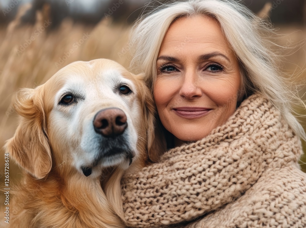 An adorable dog flashing its set of gleaming, human-like teeth conveys ...
