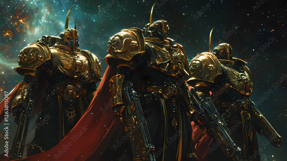 Celestial academy where cosmic knights train to defend the universe ...