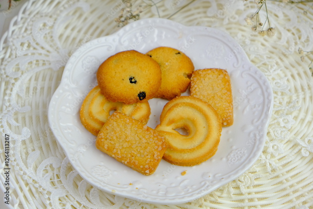 Popular cookies known as butter cookies in Malaysia during celebration ...