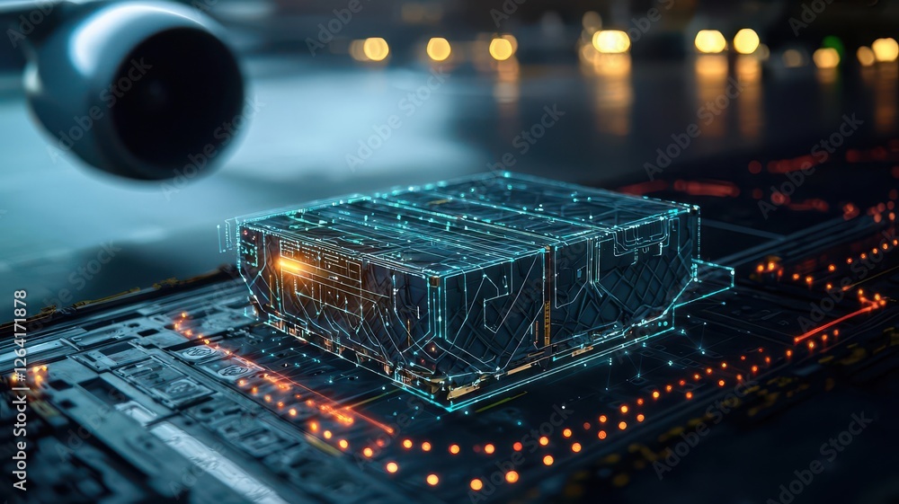 Digital overlay of a cargo aircraft s cargo hold capacity management ...