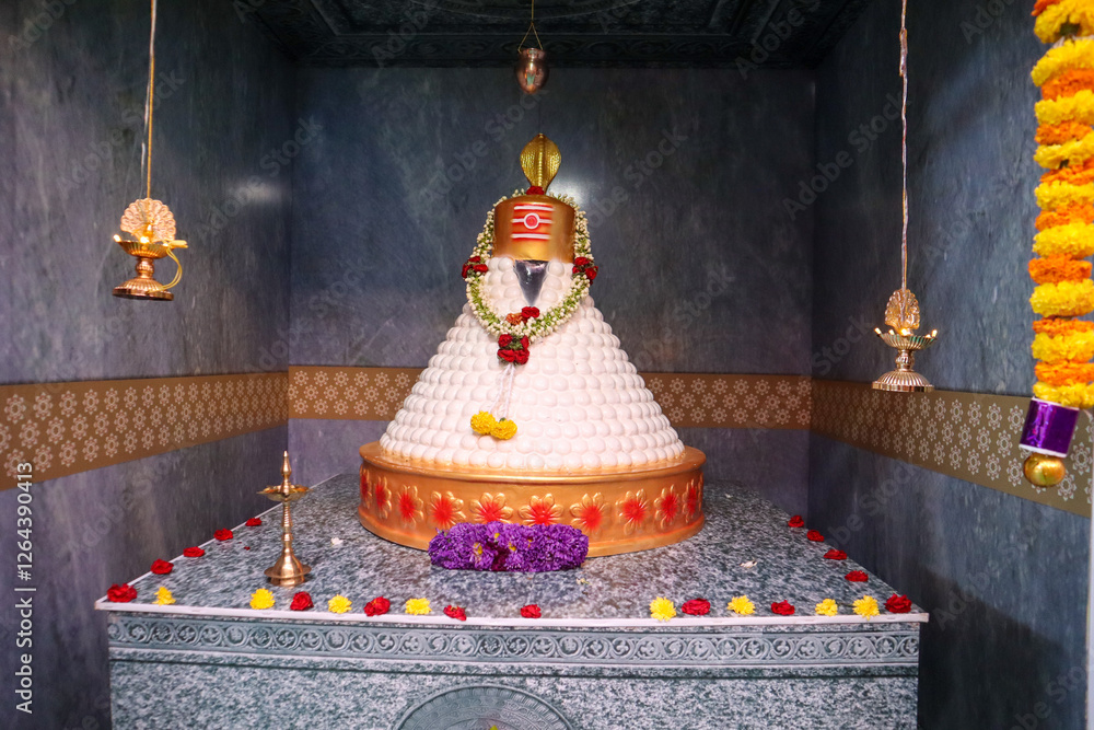 Shiva Lingam, religious symbol, worship, divine, stone, temple, Kumbh ...