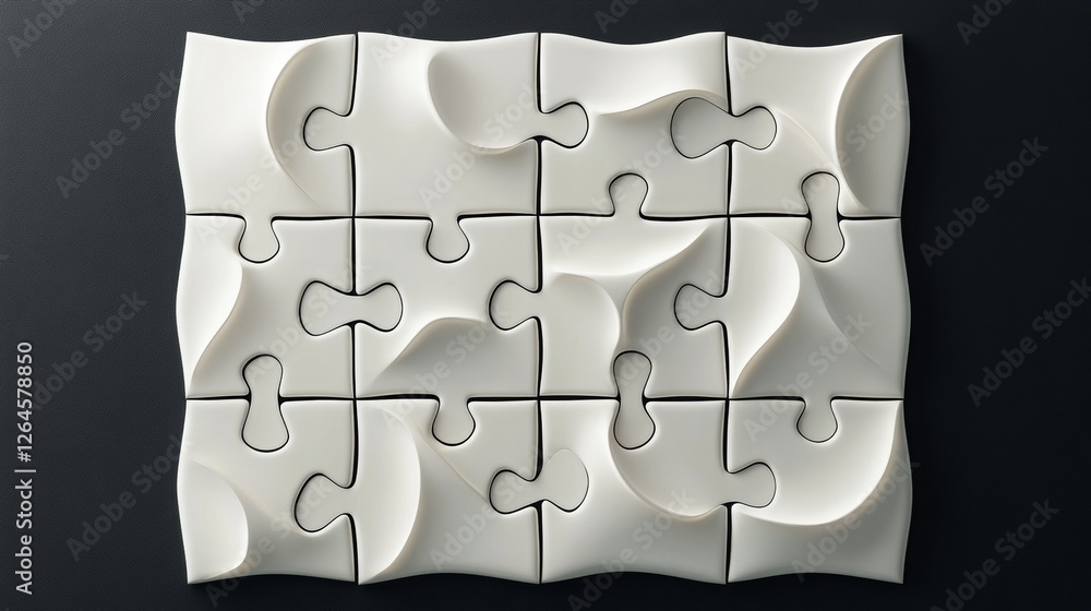 Square puzzle grids (4x4, 5x5, 6x6, 3x4) with right angles and rounded ...