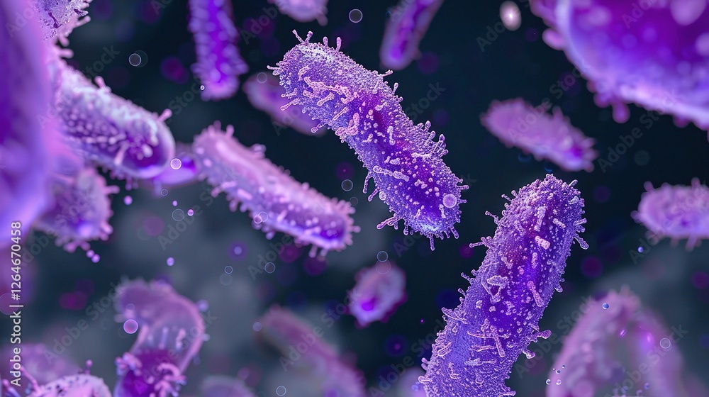 Gram positive bacteria, a significant group of bacteria that play ...