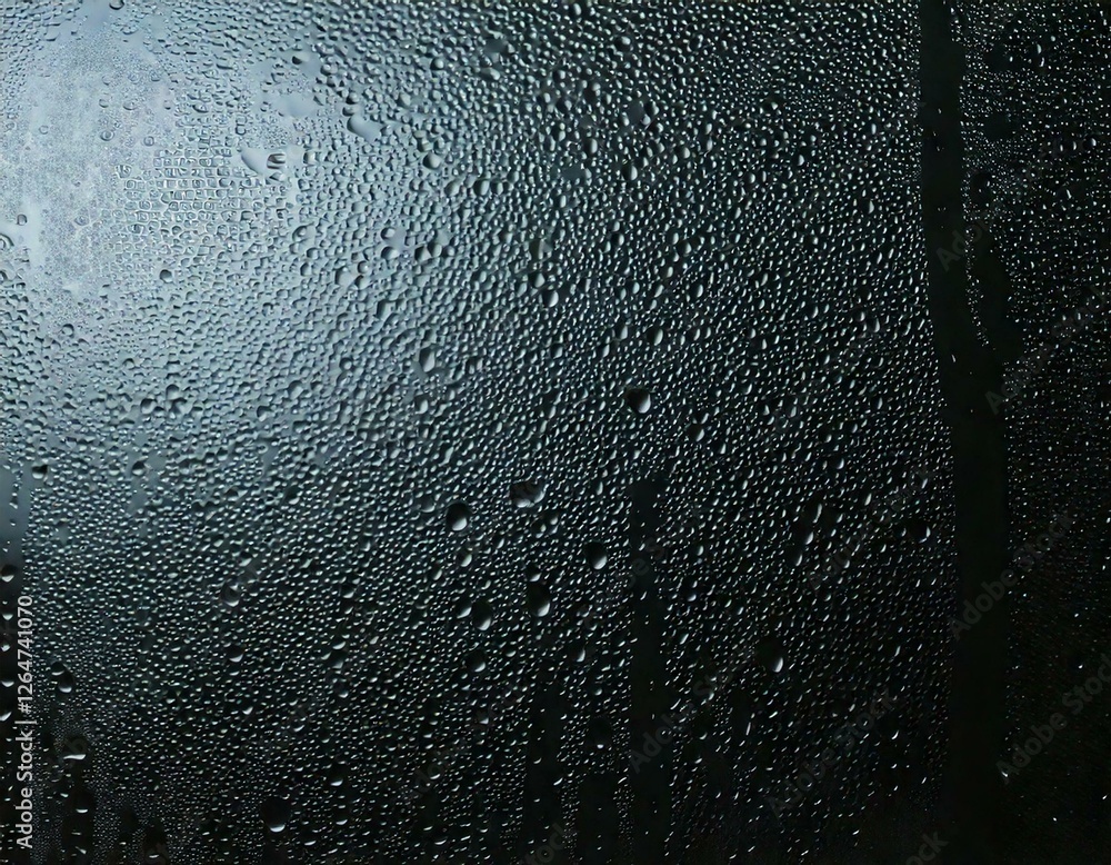Condensation, glass, water, drops, background, texture, seamless ...